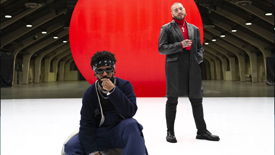 Aerial Light | Big Sean ft Post Malone | Music Video | Skyecam